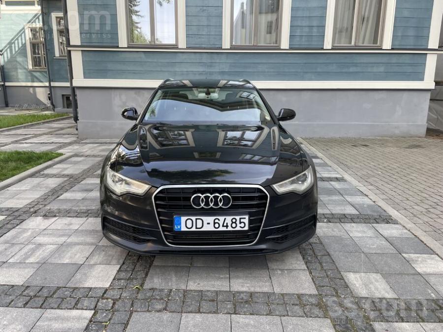 Grey Audi A6 2014 in Riga, with an engine capacity of 3.00 L and mileage of 276 thousand km for 9350 €, photo 4 on AUTOMOTO.COM.LV