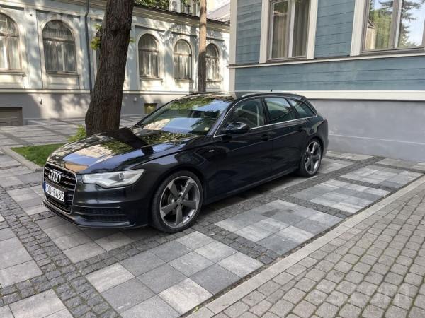 Grey Audi A6 2014 in Riga, with an engine capacity of 3.00 L and mileage of 276 thousand km for 9350 €, photo 5 on AUTOMOTO.COM.LV