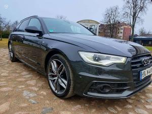 Grey Audi A6 2014 in Utena, with an engine capacity of 2.97 L and mileage of 256 thousand km for 10700 €, photo 9 on AUTOMOTO.COM.LV