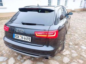 Grey Audi A6 2014 in Utena, with an engine capacity of 2.97 L and mileage of 256 thousand km for 10700 €, photo 11 on AUTOMOTO.COM.LV