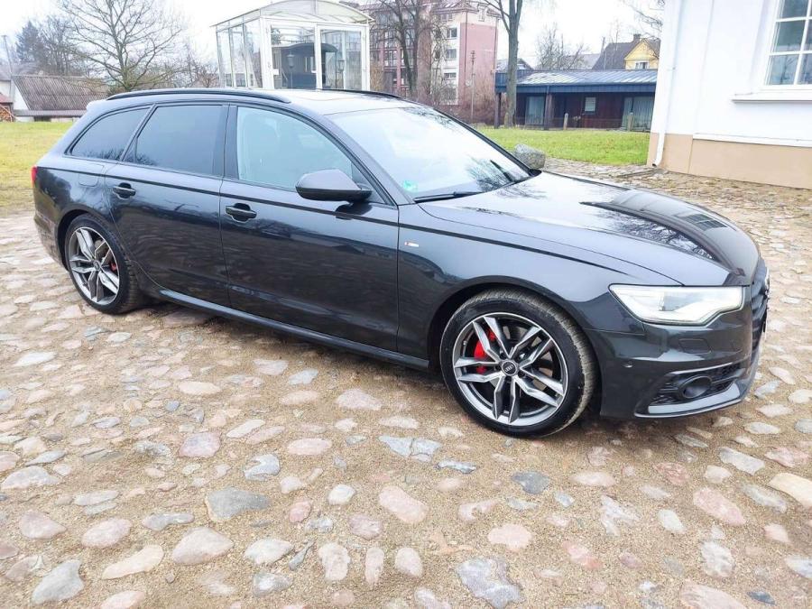 Grey Audi A6 2014 in Utena, with an engine capacity of 2.97 L and mileage of 256 thousand km for 10700 €, photo 32 on AUTOMOTO.COM.LV