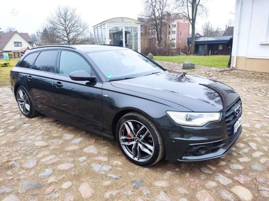 Grey Audi A6 2014 in Utena, with an engine capacity of 2.97 L and mileage of 256 thousand km for 10700 €, photo 35 on AUTOMOTO.COM.LV