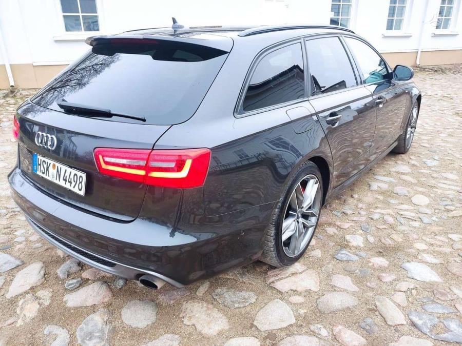 Grey Audi A6 2014 in Utena, with an engine capacity of 2.97 L and mileage of 256 thousand km for 10700 €, photo 38 on AUTOMOTO.COM.LV