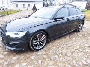 Grey Audi A6 2014 in Utena, with an engine capacity of 2.97 L and mileage of 256 thousand km for 10700 €, photo 39 on AUTOMOTO.COM.LV
