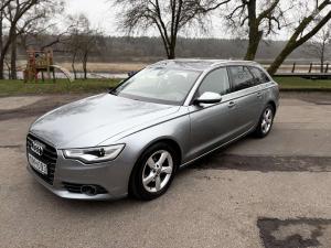 Pelēks Audi A6 2014 Prienai, ar dzinēja tilpumu 1.97 L un nobraukumu 155 tūkst. km par 12950 €, foto  vietnē AUTOMOTO.COM.LV