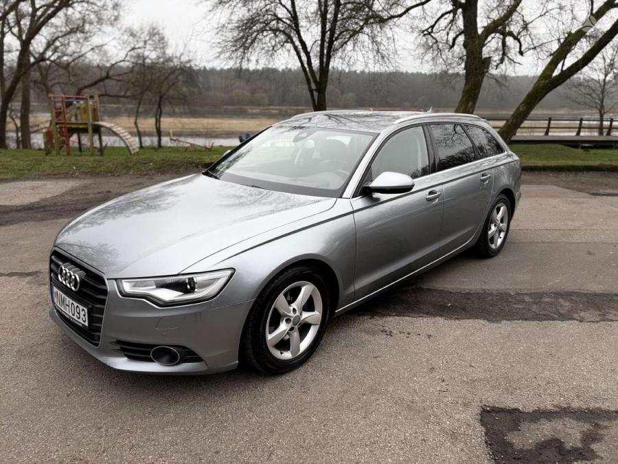 Pelēks Audi A6 2014 Prienai, ar dzinēja tilpumu 1.97 L un nobraukumu 155 tūkst. km par 12950 €, foto 1 vietnē AUTOMOTO.COM.LV