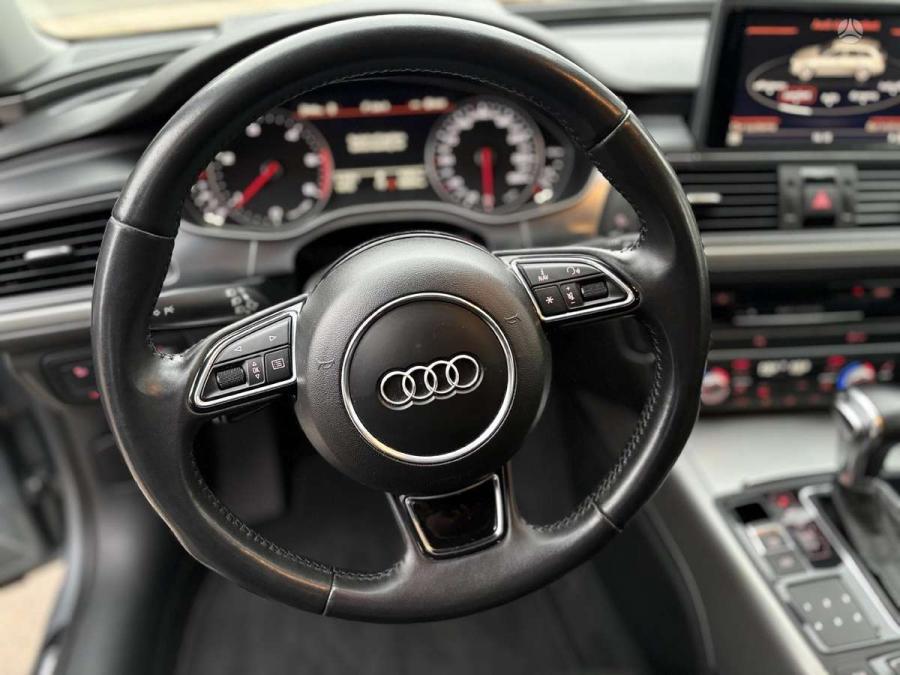 Pelēks Audi A6 2014 Prienai, ar dzinēja tilpumu 1.97 L un nobraukumu 155 tūkst. km par 12950 €, foto 11 vietnē AUTOMOTO.COM.LV
