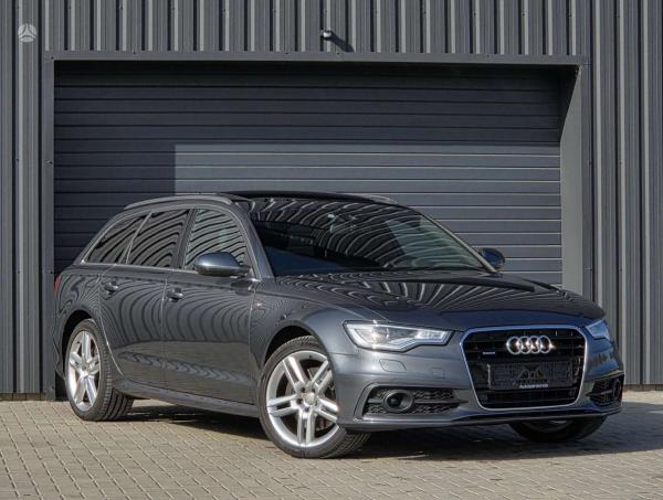 Grey Audi A6 2014 in Kaunas, with an engine capacity of 3.00 L and mileage of 300 thousand km for 12750 €, photo 10 on AUTOMOTO.COM.LV