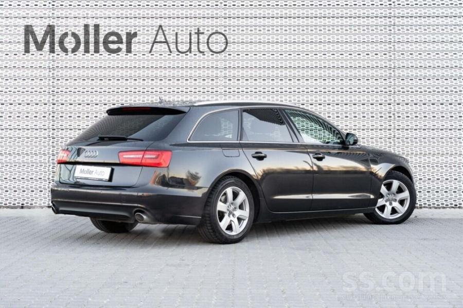 Grey Audi A6 2014 in Riga, with an engine capacity of 3.00 L and mileage of 288 thousand km for 8750 €, photo 4 on AUTOMOTO.COM.LV