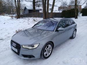 Grey Audi A6 2014 in Riga, with an engine capacity of 3.00 L and mileage of 223 thousand km for 11000 €, photo  on AUTOMOTO.COM.LV