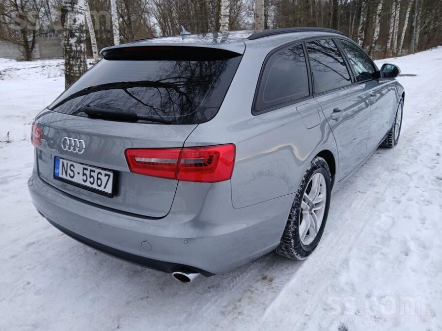 Pelēks Audi A6 2014 Rīga, ar dzinēja tilpumu 3.00 L un nobraukumu 223 tūkst. km par 11000 €, foto 6 vietnē AUTOMOTO.COM.LV
