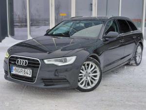 Grey Audi A6 2014 in Vilnius, with an engine capacity of 2.97 L and mileage of 305 thousand km for 12500 €, photo 3 on AUTOMOTO.COM.LV
