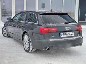 Grey Audi A6 2014 in Vilnius, with an engine capacity of 2.97 L and mileage of 305 thousand km for 12500 €, photo 4 on AUTOMOTO.COM.LV