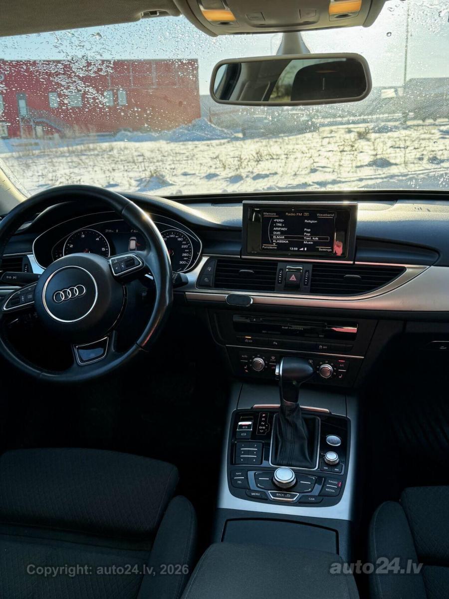 Grey Audi A6 2014 in Tallinn, with an engine capacity of 2.00 L and mileage of 347 thousand km for 9500 €, photo 4 on AUTOMOTO.COM.LV
