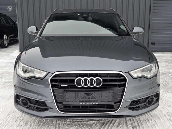 Pelēks Audi A6 2014 Kauņa, ar dzinēja tilpumu 3.00 L un nobraukumu 300 tūkst. km par 12750 €, foto 1 vietnē AUTOMOTO.COM.LV