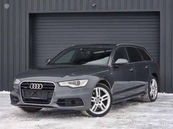 Pelēks Audi A6 2014 Kauņa, ar dzinēja tilpumu 3.00 L un nobraukumu 300 tūkst. km par 12750 €, foto 2 vietnē AUTOMOTO.COM.LV