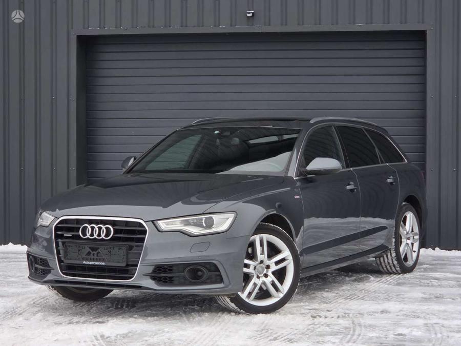 Pelēks Audi A6 2014 Kauņa, ar dzinēja tilpumu 3.00 L un nobraukumu 300 tūkst. km par 12750 €, foto 2 vietnē AUTOMOTO.COM.LV