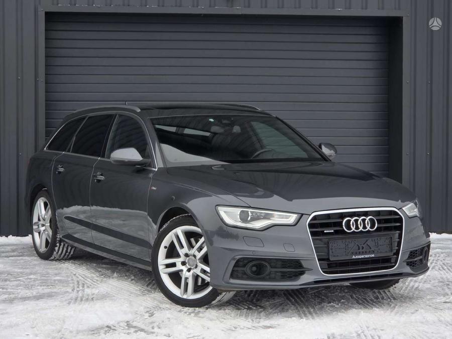 Pelēks Audi A6 2014 Kauņa, ar dzinēja tilpumu 3.00 L un nobraukumu 300 tūkst. km par 12750 €, foto 6 vietnē AUTOMOTO.COM.LV