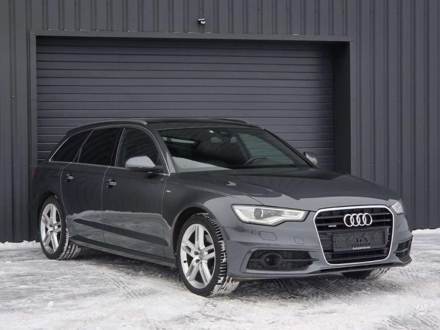 Pelēks Audi A6 2014 Kauņa, ar dzinēja tilpumu 3.00 L un nobraukumu 300 tūkst. km par 12750 €, foto 26 vietnē AUTOMOTO.COM.LV