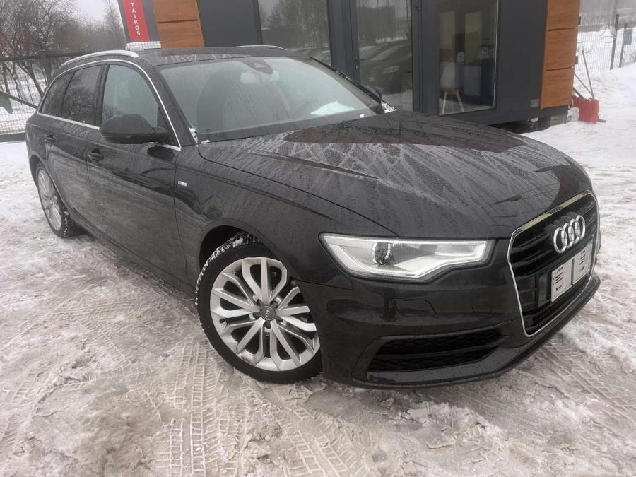 Grey Audi A6 2014 in Kaunas, with an engine capacity of 3.00 L and mileage of 315 thousand km for 10900 €, photo 2 on AUTOMOTO.COM.LV