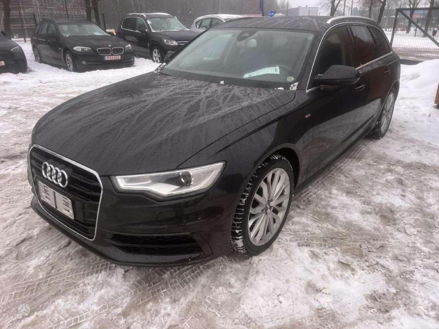 Grey Audi A6 2014 in Kaunas, with an engine capacity of 3.00 L and mileage of 315 thousand km for 10900 €, photo 7 on AUTOMOTO.COM.LV