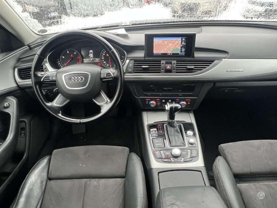 Grey Audi A6 2014 in Kaunas, with an engine capacity of 3.00 L and mileage of 315 thousand km for 10900 €, photo 15 on AUTOMOTO.COM.LV