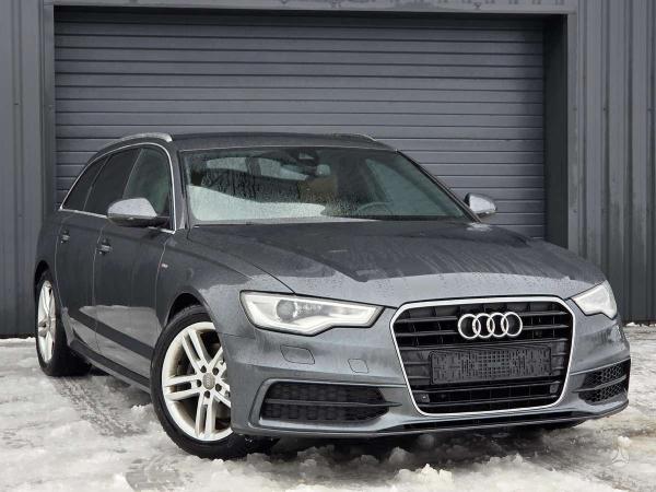 Pelēks Audi A6 2014 Kauņa, ar dzinēja tilpumu 2.00 L un nobraukumu 300 tūkst. km par 11990 €, foto 1 vietnē AUTOMOTO.COM.LV