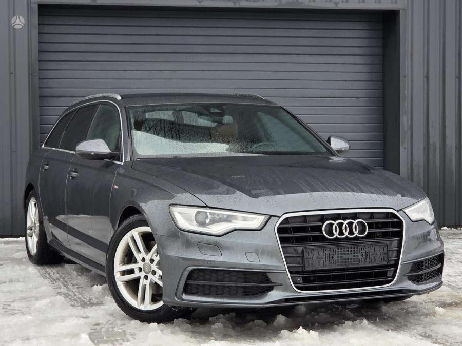 Pelēks Audi A6 2014 Kauņa, ar dzinēja tilpumu 2.00 L un nobraukumu 300 tūkst. km par 11990 €, foto 1 vietnē AUTOMOTO.COM.LV