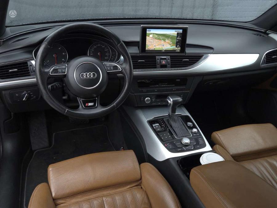 Pelēks Audi A6 2014 Kauņa, ar dzinēja tilpumu 2.00 L un nobraukumu 300 tūkst. km par 11990 €, foto 9 vietnē AUTOMOTO.COM.LV