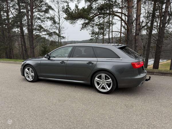 Pelēks Audi A6 2014 Viļņa, ar dzinēja tilpumu 2.97 L un nobraukumu 271 tūkst. km par 15700 €, foto 1 vietnē AUTOMOTO.COM.LV