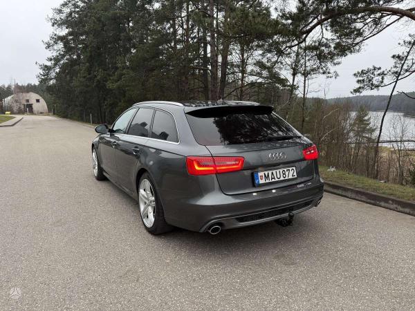 Pelēks Audi A6 2014 Viļņa, ar dzinēja tilpumu 2.97 L un nobraukumu 271 tūkst. km par 15700 €, foto 2 vietnē AUTOMOTO.COM.LV