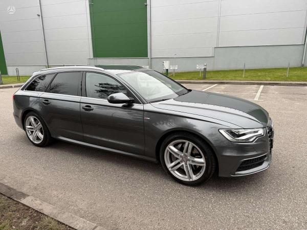 Pelēks Audi A6 2014 Viļņa, ar dzinēja tilpumu 2.97 L un nobraukumu 271 tūkst. km par 15700 €, foto 6 vietnē AUTOMOTO.COM.LV