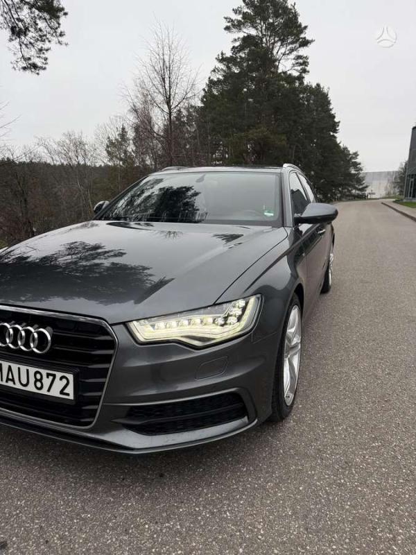 Pelēks Audi A6 2014 Viļņa, ar dzinēja tilpumu 2.97 L un nobraukumu 271 tūkst. km par 15700 €, foto 8 vietnē AUTOMOTO.COM.LV