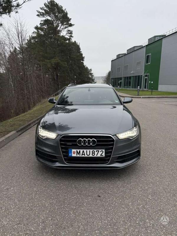 Pelēks Audi A6 2014 Viļņa, ar dzinēja tilpumu 2.97 L un nobraukumu 271 tūkst. km par 15700 €, foto 9 vietnē AUTOMOTO.COM.LV