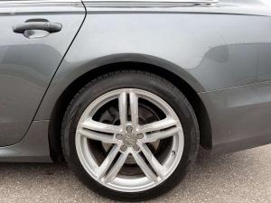 Grey Audi A6 2014 in Vilnius, with an engine capacity of 2.97 L and mileage of 271 thousand km for 15700 €, photo 23 on AUTOMOTO.COM.LV