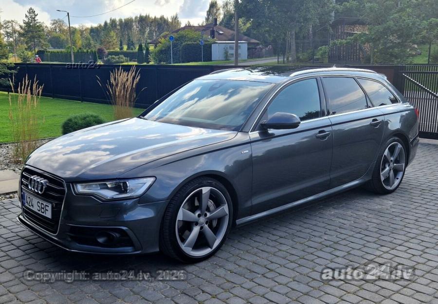 Grey Audi A6 2014 in Tallinn, with an engine capacity of 3.00 L and mileage of 259 thousand km for 15490 €, photo 1 on AUTOMOTO.COM.LV