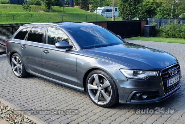Grey Audi A6 2014 in Tallinn, with an engine capacity of 3.00 L and mileage of 259 thousand km for 15490 €, photo 4 on AUTOMOTO.COM.LV