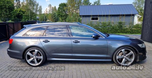 Grey Audi A6 2014 in Tallinn, with an engine capacity of 3.00 L and mileage of 259 thousand km for 15490 €, photo 5 on AUTOMOTO.COM.LV