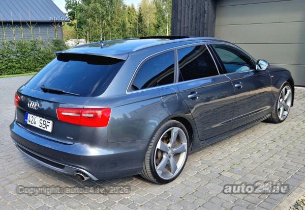 Grey Audi A6 2014 in Tallinn, with an engine capacity of 3.00 L and mileage of 259 thousand km for 15490 €, photo 6 on AUTOMOTO.COM.LV
