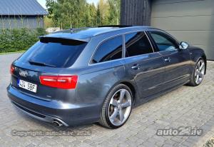 Grey Audi A6 2014 in Tallinn, with an engine capacity of 3.00 L and mileage of 259 thousand km for 15490 €, photo 6 on AUTOMOTO.COM.LV