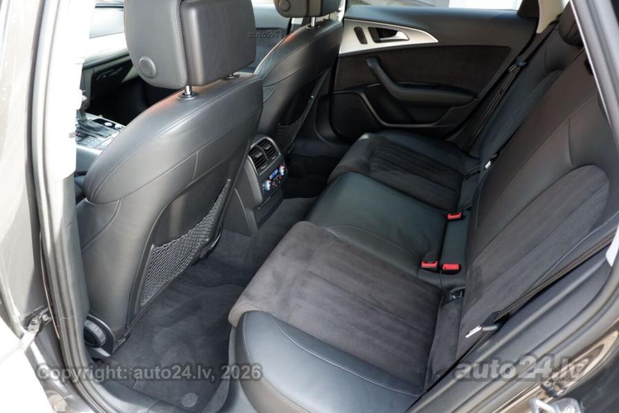 Grey Audi A6 2014 in Haapsalu, with an engine capacity of 3.00 L and mileage of 200 thousand km for 12900 €, photo 11 on AUTOMOTO.COM.LV