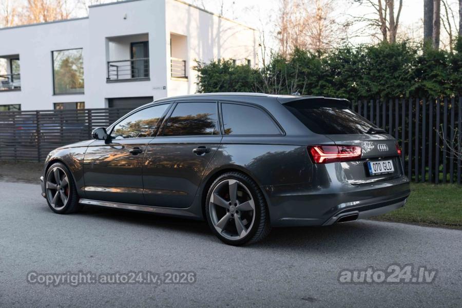 Grey Audi A6 2014 in Tallinn, with an engine capacity of 3.00 L and mileage of 247 thousand km for 15900 €, photo 8 on AUTOMOTO.COM.LV
