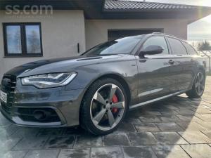 Grey Audi A6 2014 in Riga, with an engine capacity of 3.00 L and mileage of 242 thousand km for 14400 €, photo  on AUTOMOTO.COM.LV