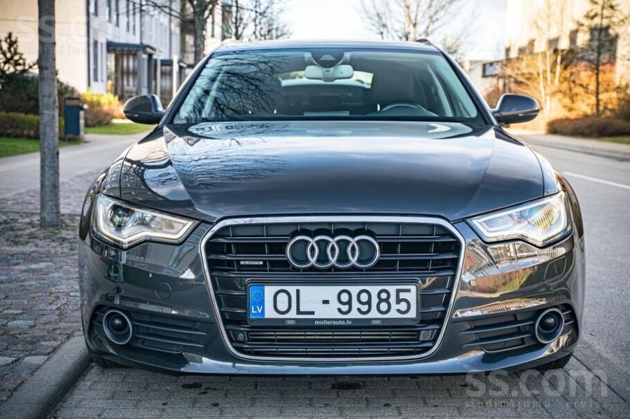 Pelēks Audi A6 2014 Rīga, ar dzinēja tilpumu 3.00 L un nobraukumu 0 tūkst. km par 8990 €, foto 3 vietnē AUTOMOTO.COM.LV
