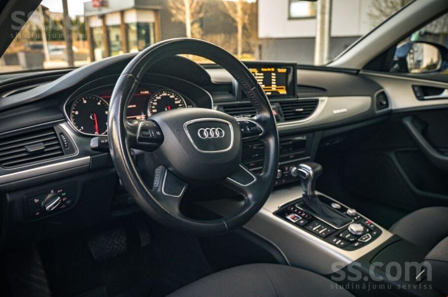 Pelēks Audi A6 2014 Rīga, ar dzinēja tilpumu 3.00 L un nobraukumu 0 tūkst. km par 8990 €, foto 11 vietnē AUTOMOTO.COM.LV