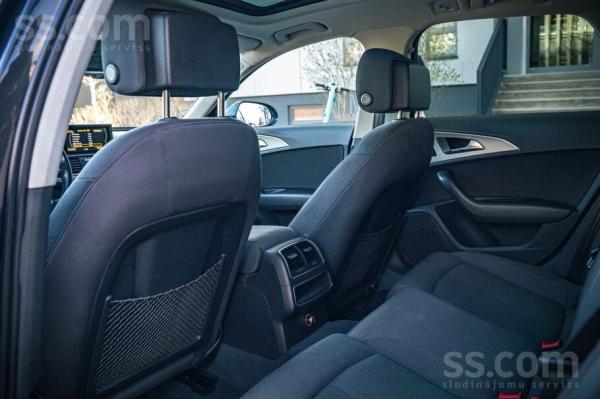 Grey Audi A6 2014 in Riga, with an engine capacity of 3.00 L and mileage of 297 thousand km for 8990 €, photo 9 on AUTOMOTO.COM.LV
