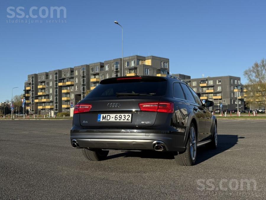 Grey Audi A6 2014 in Riga, with an engine capacity of 3.00 L and mileage of 335 thousand km for 11700 €, photo 3 on AUTOMOTO.COM.LV