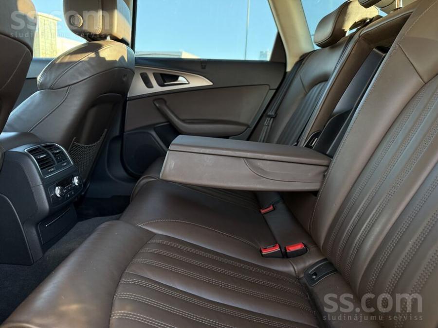 Grey Audi A6 2014 in Riga, with an engine capacity of 3.00 L and mileage of 335 thousand km for 11700 €, photo 18 on AUTOMOTO.COM.LV