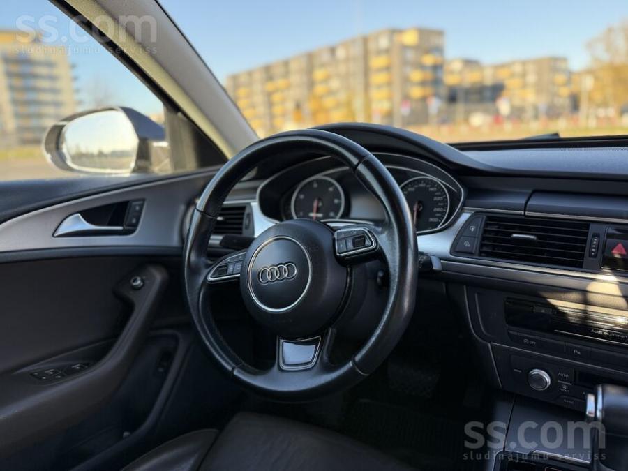 Grey Audi A6 2014 in Riga, with an engine capacity of 3.00 L and mileage of 335 thousand km for 11700 €, photo 22 on AUTOMOTO.COM.LV