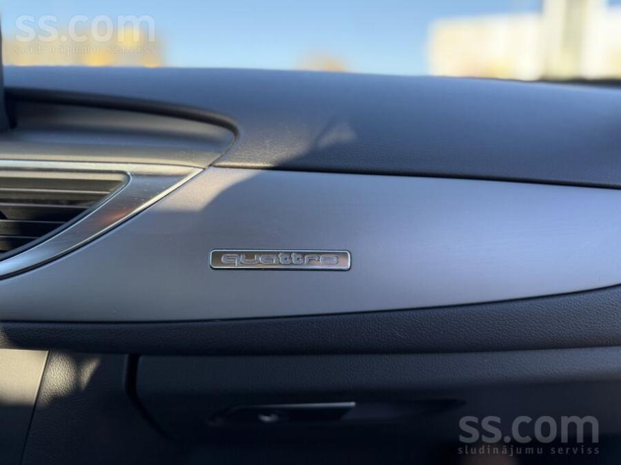 Grey Audi A6 2014 in Riga, with an engine capacity of 3.00 L and mileage of 335 thousand km for 11700 €, photo 23 on AUTOMOTO.COM.LV